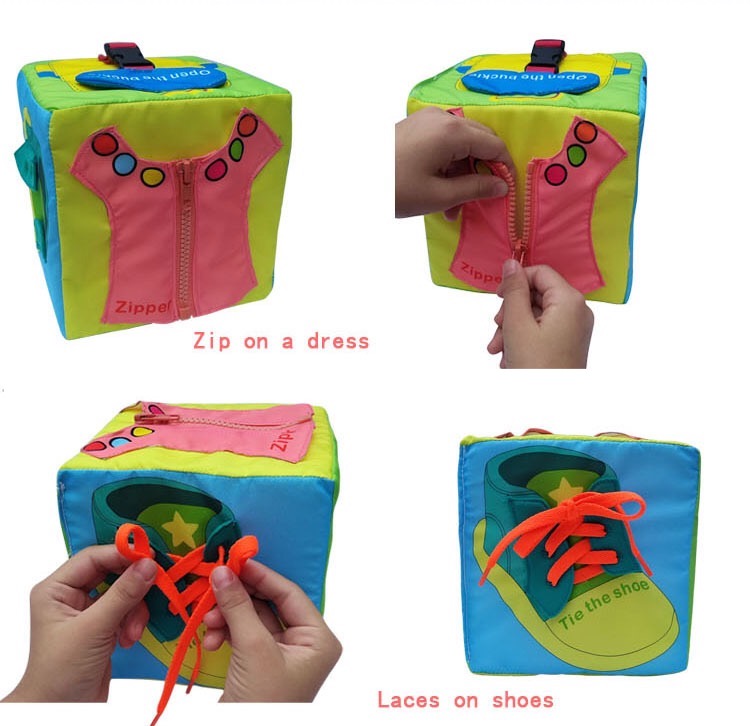Fabric Activity Cube | OurOne&Only